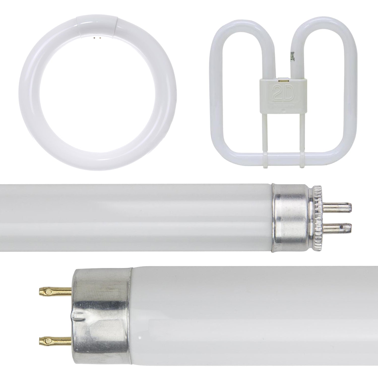 Linear, 2D, and Circline Fluorescent Bulbs - Bulb Center