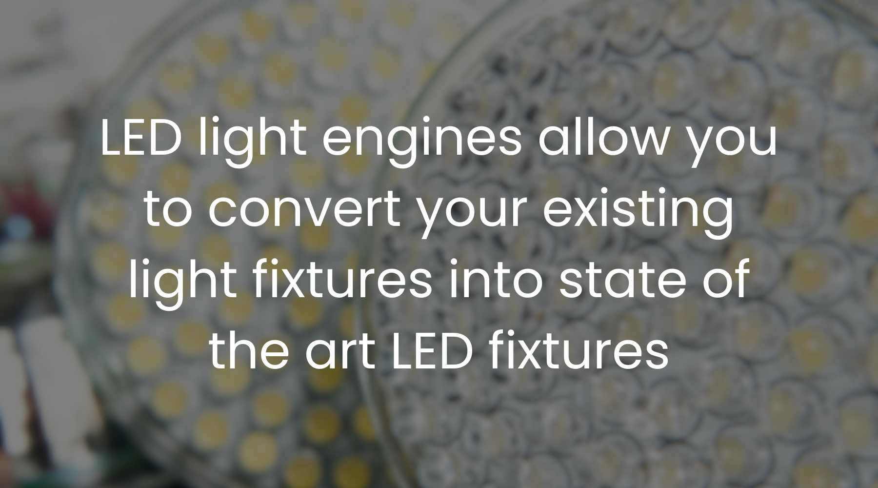 LED LIGHT ENGINES – Bulb Center