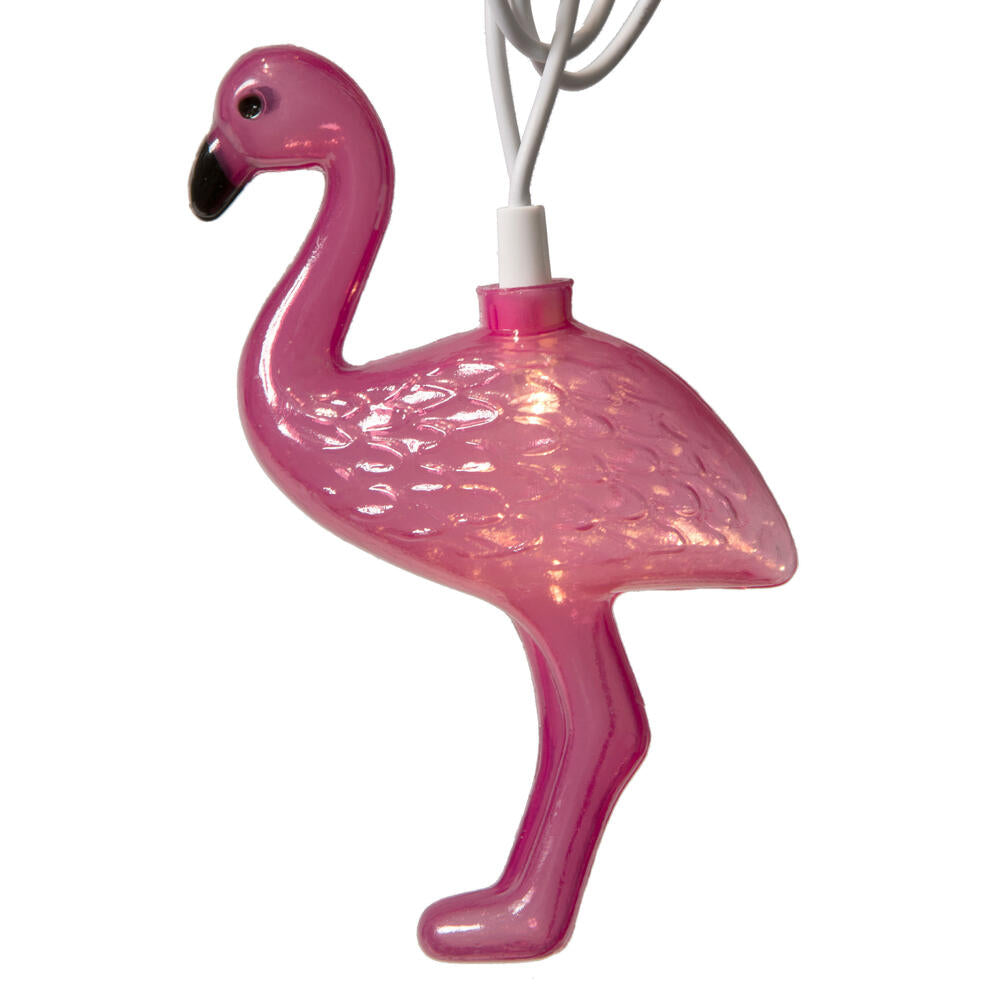 Vickerman 10 Light LED Flamingo Light Set. – Bulb Center