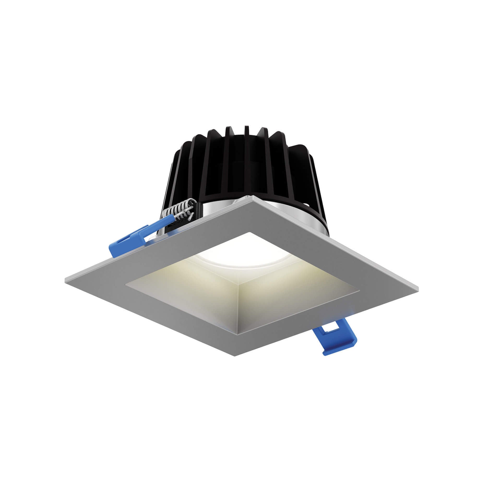 Square regressed recessed light - Bulb Center