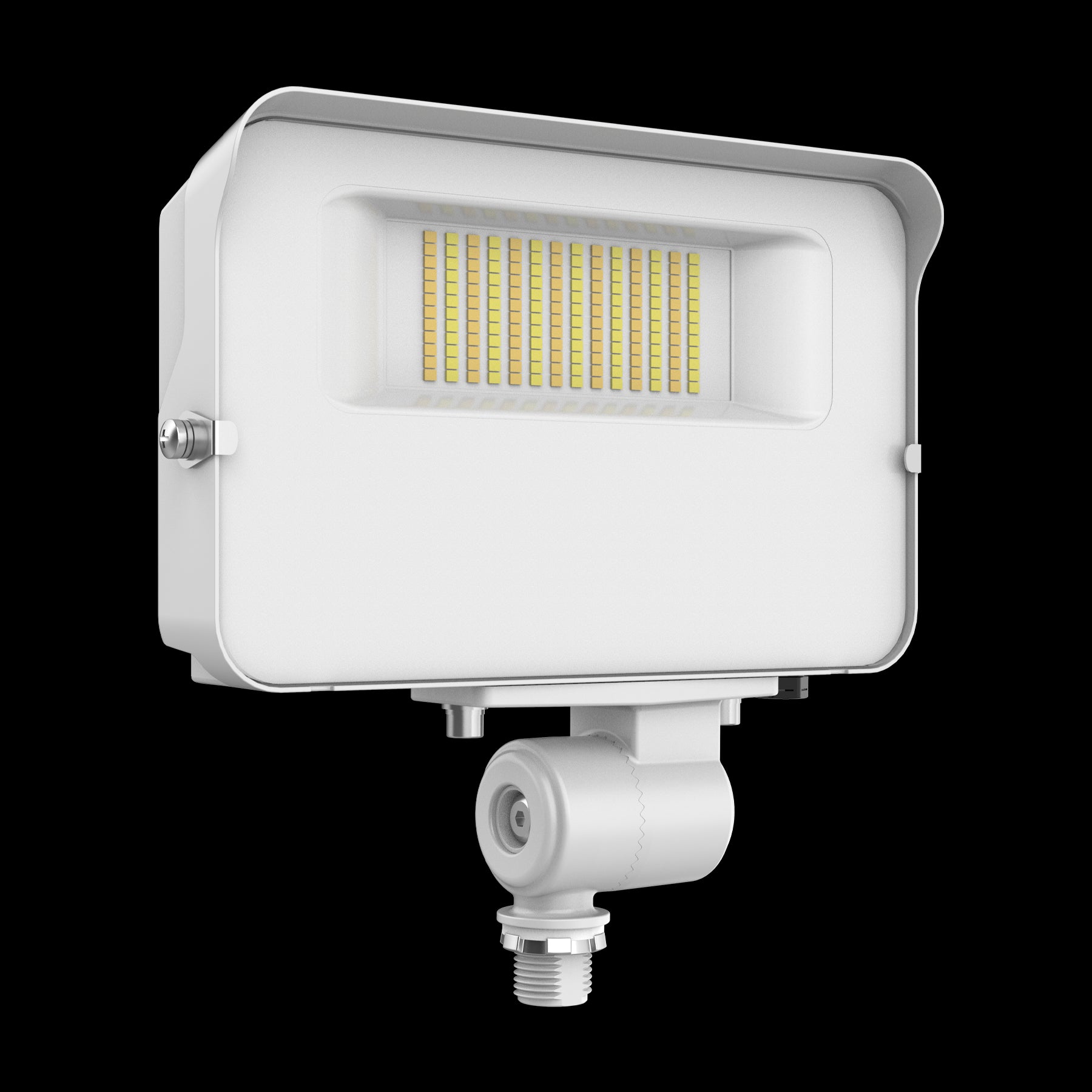 Luxrite LED Flood Lights Outdoor with Dusk to Dawn Sensor Wattage Sele ...