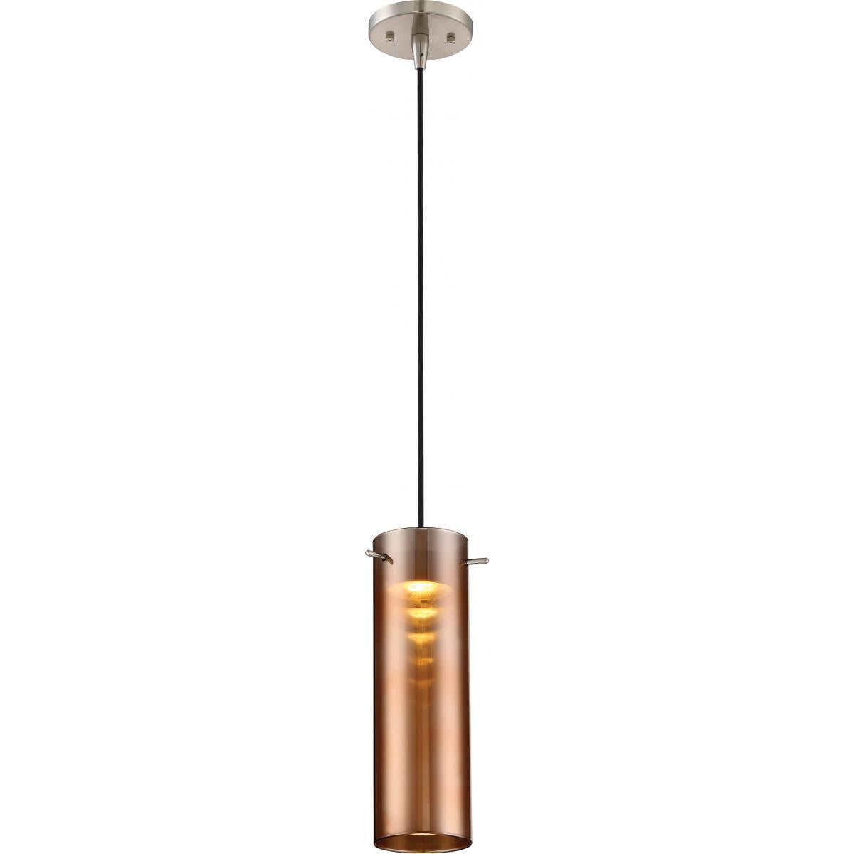 62-955 PULSE 1 LIGHT LED MINI PEND Pulse; LED Mini Pendant with Copper ...