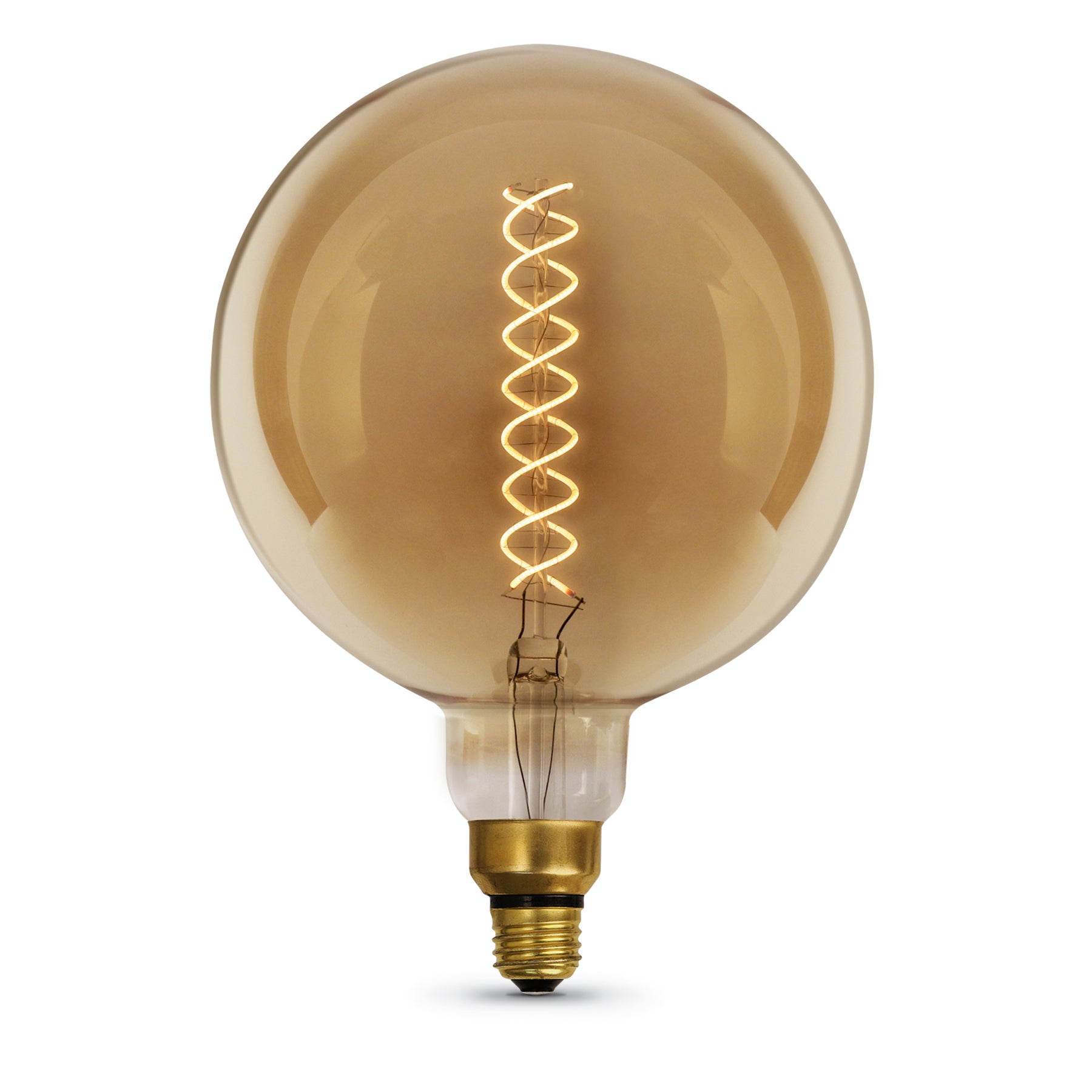 Original Vintage G63 Spiral Filament LED - Bulb Center