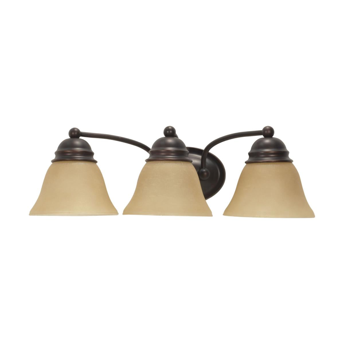 60-1272 EMPIRE 3 LT VANITY Empire - 3 Light 21"" Vanity with Champagne ...