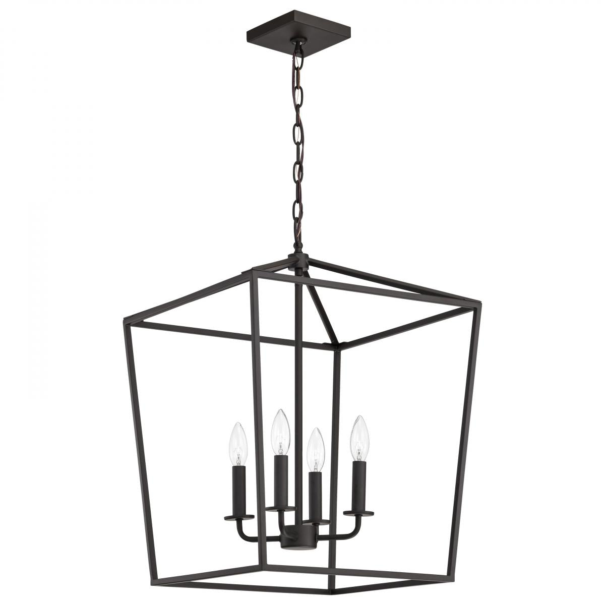60-7952 EMMA 4LT LG PENDANT Emma 4 Light Large Pendant; Dark Bronze Fi ...
