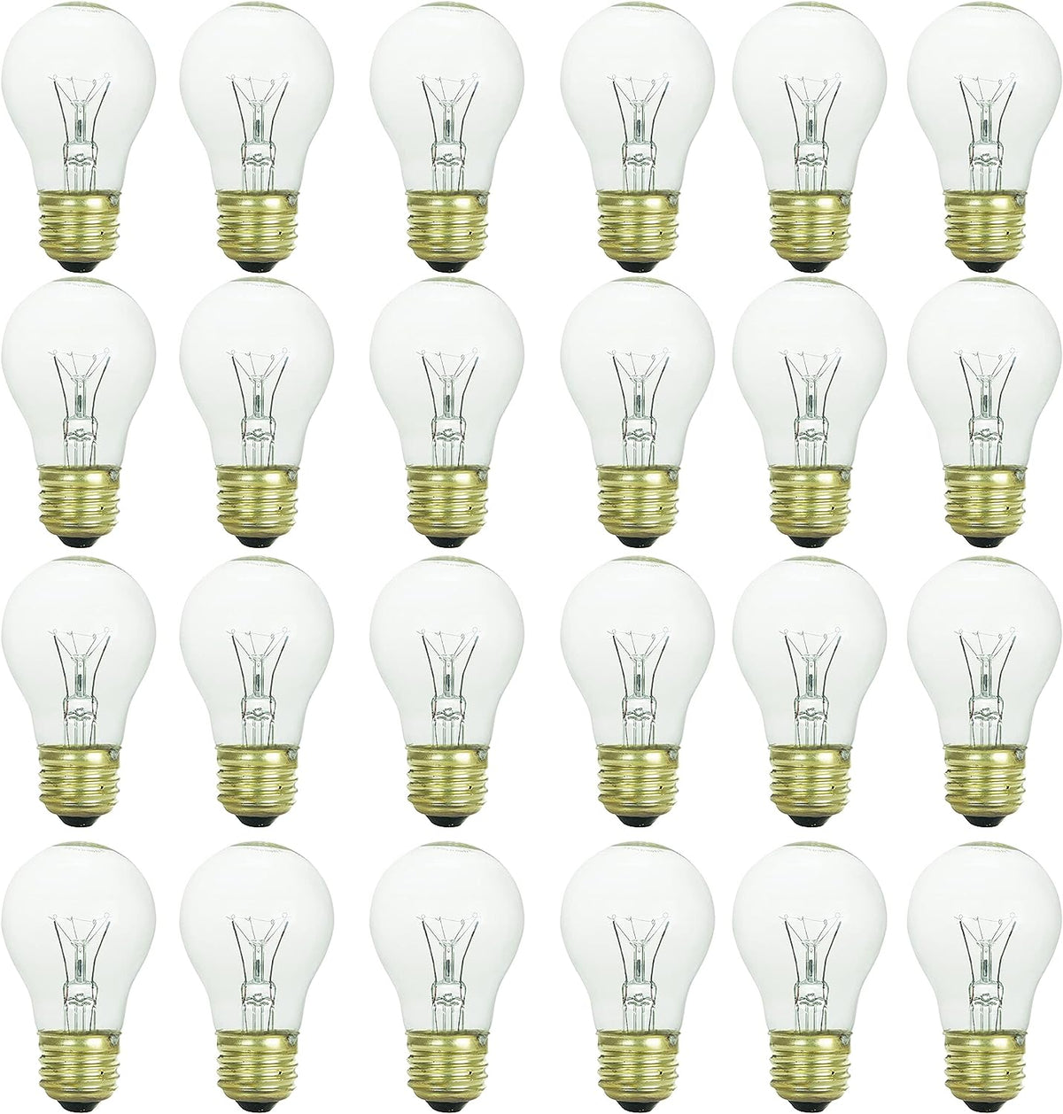 Sunlite Incandescent Appliance A15 Light Bulb, 60 Watts, 560 Lumens, 1 ...