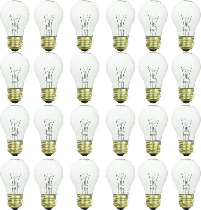 Sunlite Incandescent Appliance A15 Light Bulb, 60 Watts, 560 Lumens, 1 ...