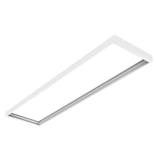 Luxrite 1X4 Panel Surface Kit, White Finish (LR24097) - Bulb Center