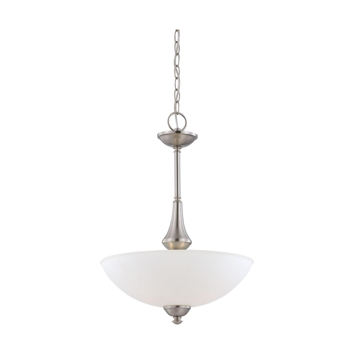 60-5038 PATTON 3 LIGHT PENDANT Patton - 3 Light Pendant with Frosted G ...