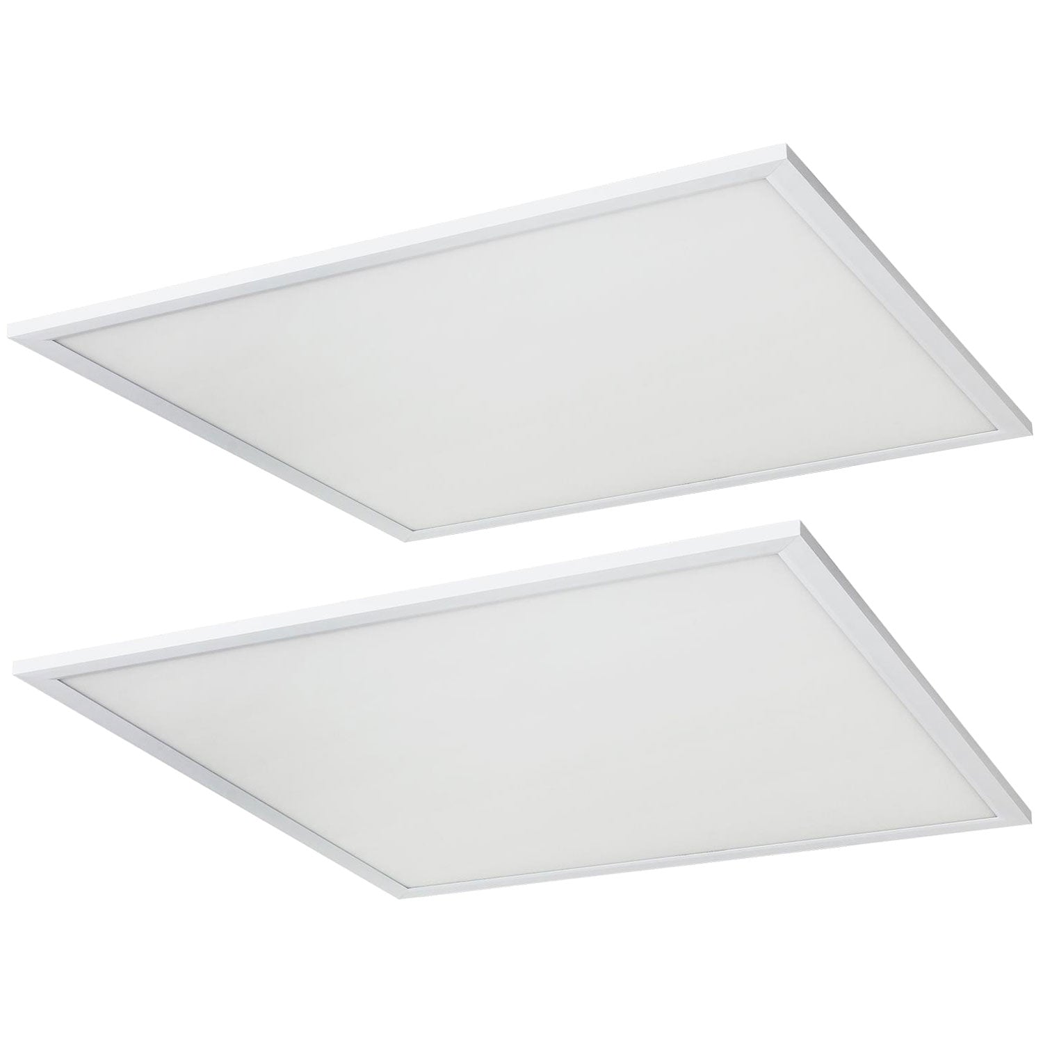 2-Pack Sunlite 2x2 Foot LED Lay-in Light Panel Fixtures, Color Tunable ...