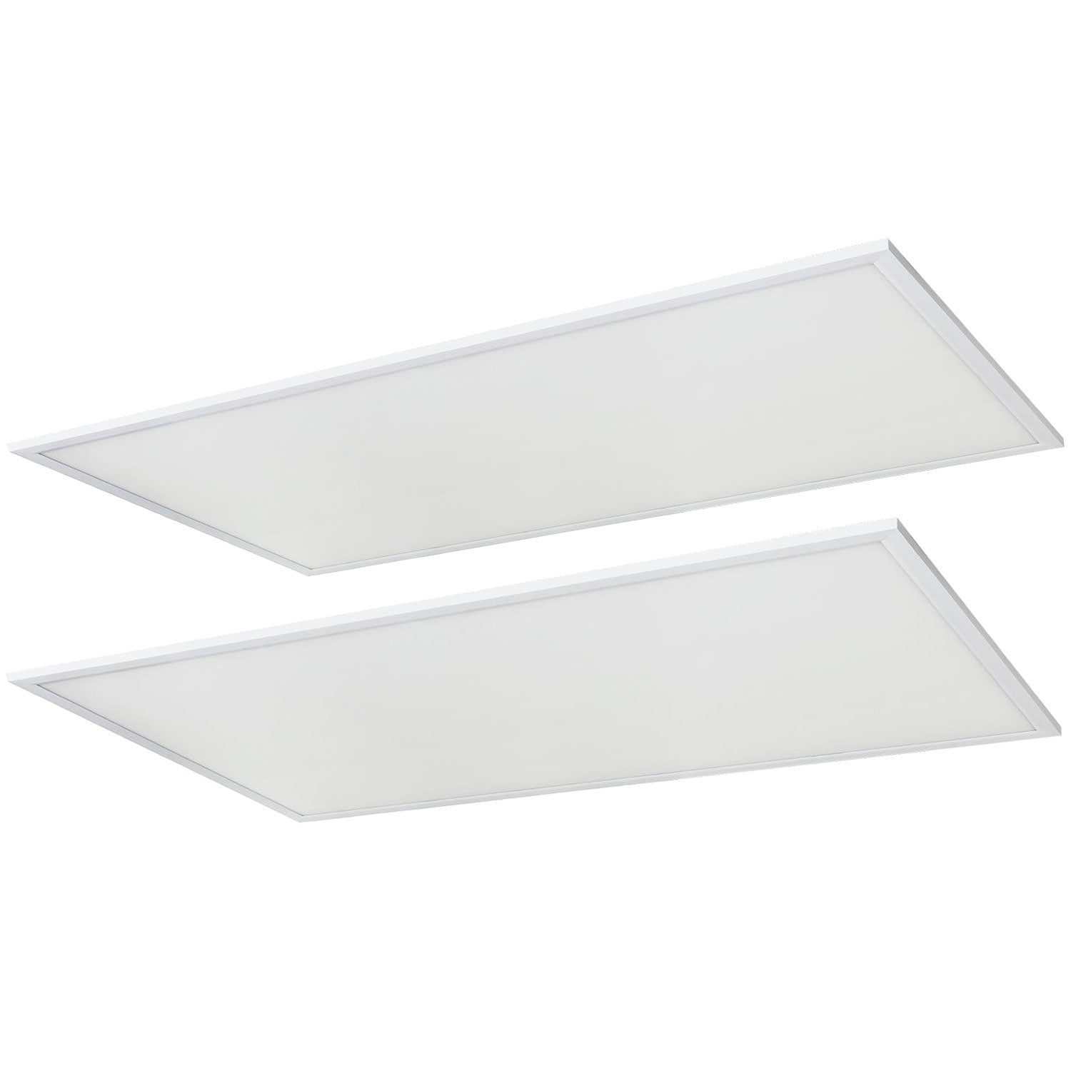 2-Pack Sunlite 2x4 Foot LED Lay-in Light Panel Fixtures, Color Tunable ...