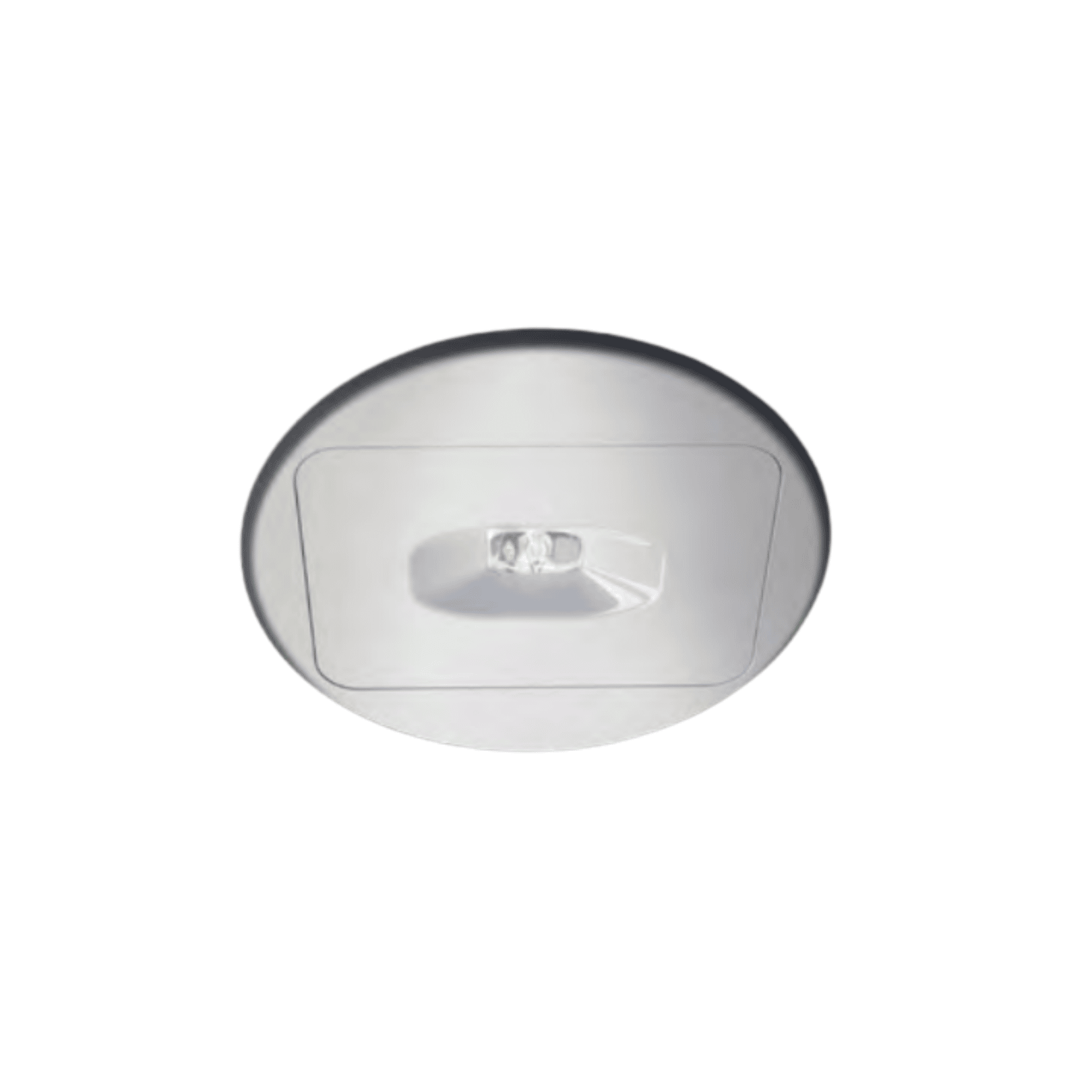 White Recessed Architectural Remote Fixture 120 to 277VAC, 50/60Hz, Sq ...