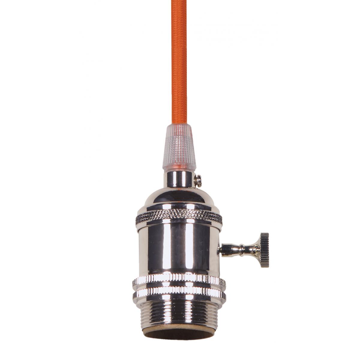 80-2346 ON-OFF POL NICKEL CAST SKTS Medium base lampholder; 4pc. Solid ...