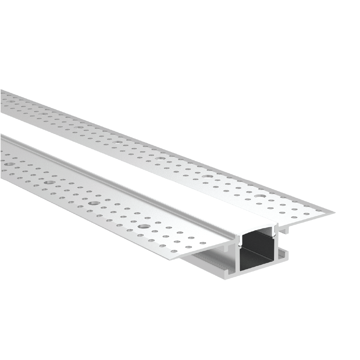 ALP103 Trimless Aluminum Profile - Bulb Center