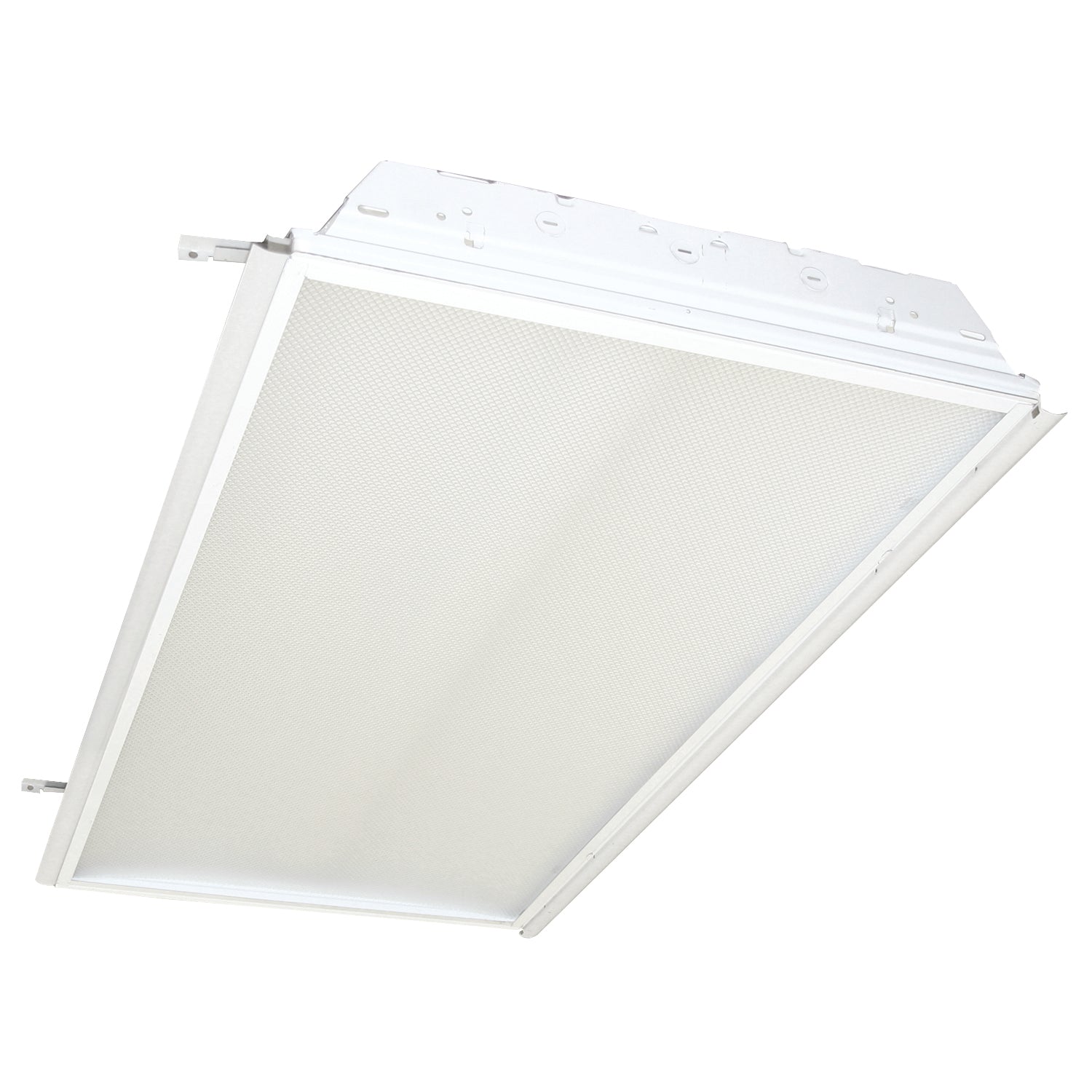 2X4 Recessed Flanged Lay-In, Multi-Volt – Bulb Center