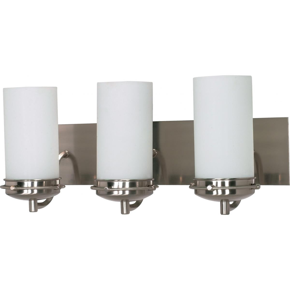 60-613 POLARIS 3 LT VANITY FIXTURE Polaris - 3 Light Vanity with Satin ...