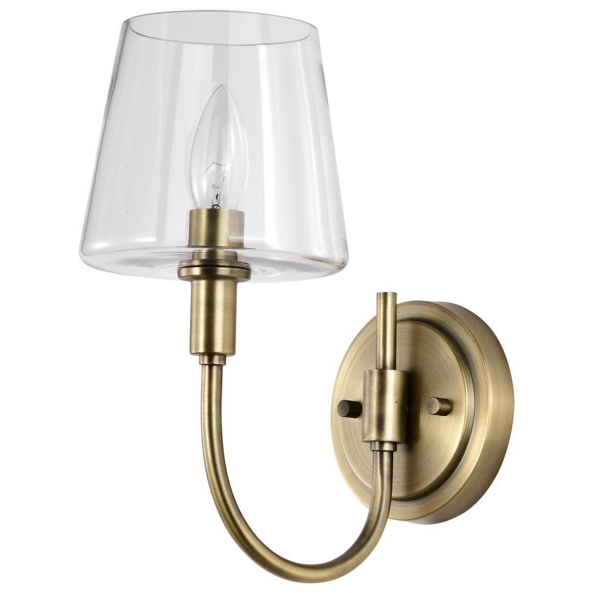 60-7881 BROOKSIDE 1 LIGHT SCONCE Brookside 1 Light Sconce; Vintage Bra ...